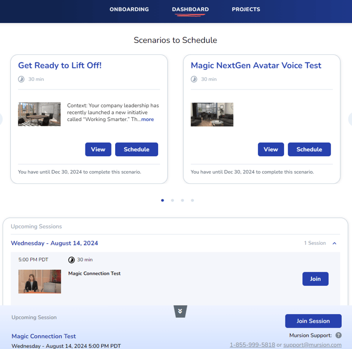 How do I join a session?